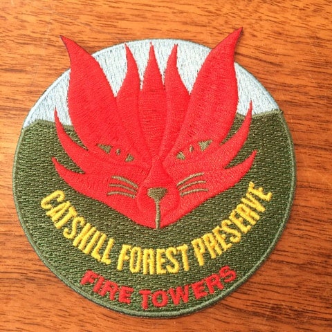 Fire Cat Patch - Art by Milton Glaser | Catskills Visitor Center