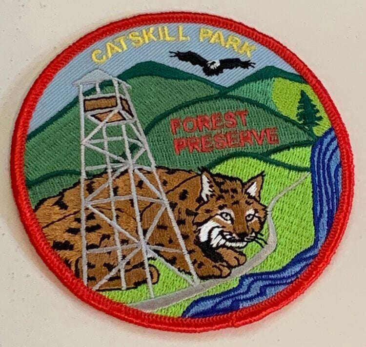 Bobcat and Eagle Patch | Catskills Visitor Center